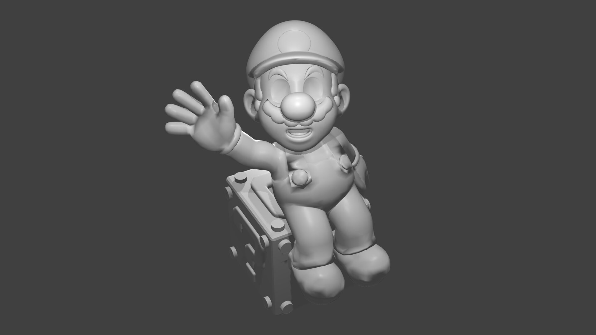 STL File for 3D Printing Super Mario Bros - Etsy