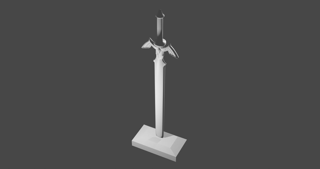 STL File for 3D Printing Master Sword - Etsy
