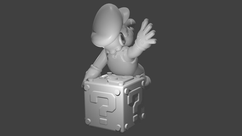 STL File for 3D Printing Super Mario Bros - Etsy
