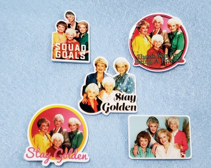 Magnets, Golden Girls, Birthday Gift, Embroidered, Handmade ...