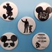 Mickey Mouse Magnets for Cruise - Mickey and Walt Magnets - Disney ...
