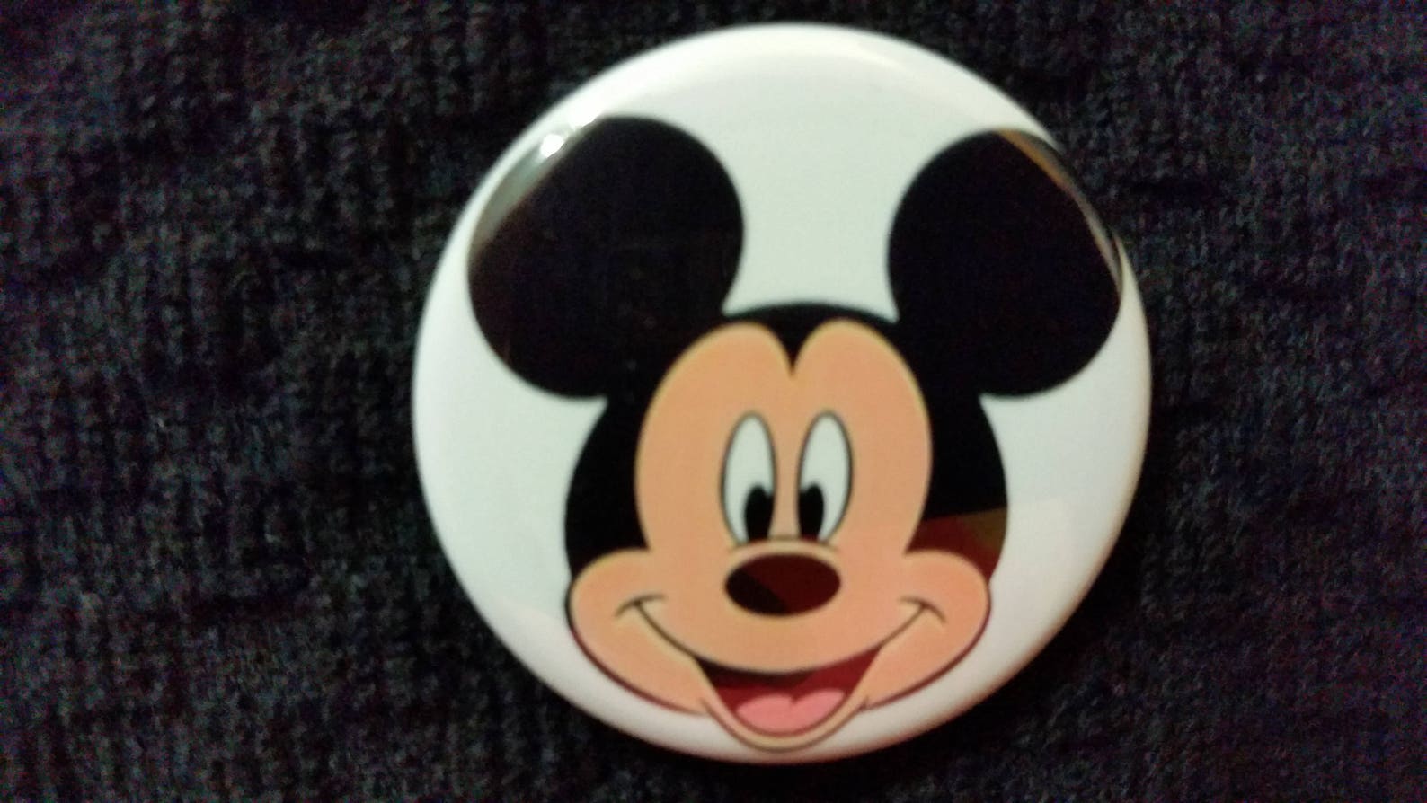 Mickey Mouse Photo ID Badge Retractable Reel Mickey Mouse - Etsy