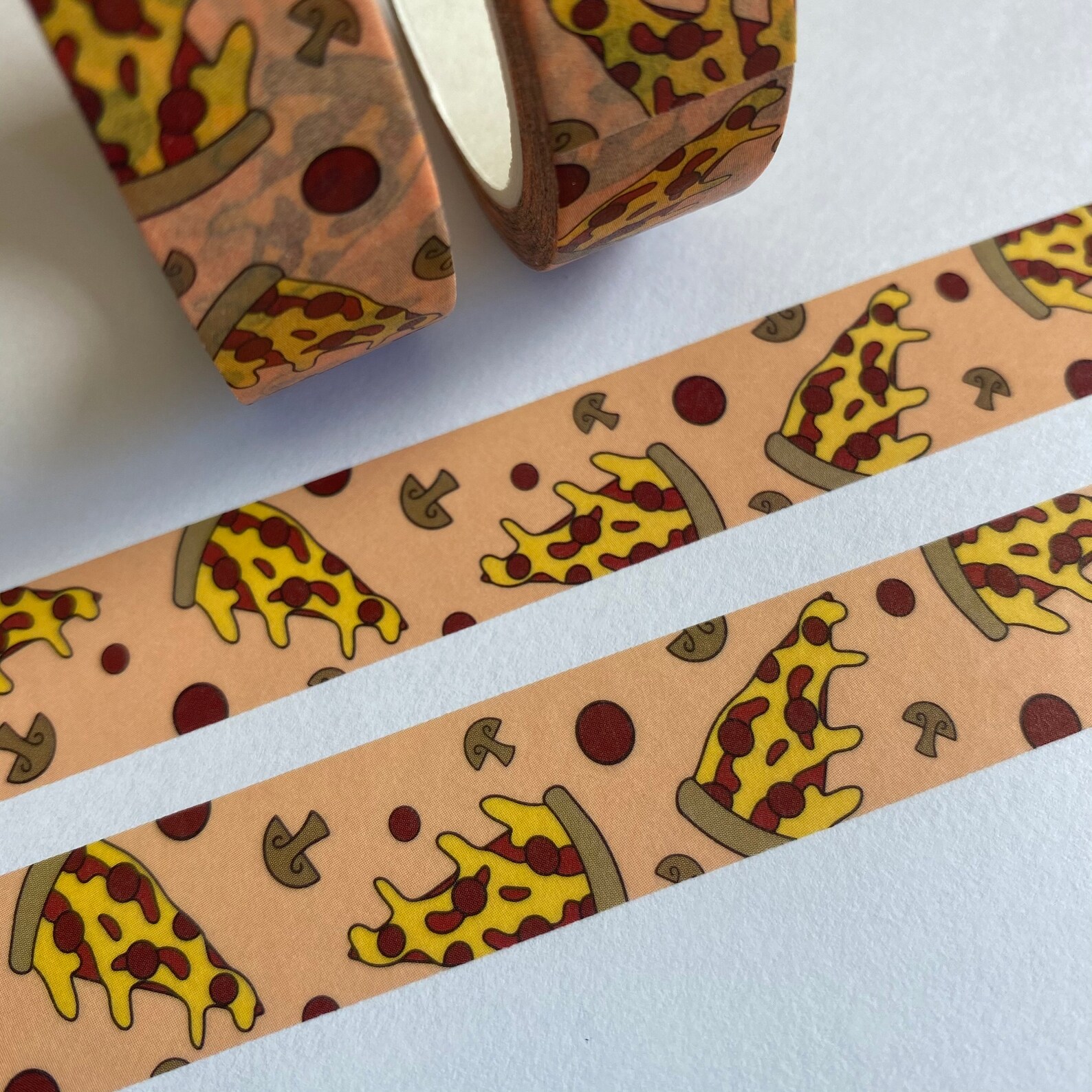 Pizza Washi Tape. Eco Friendly Paper Tape. | Etsy