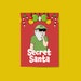 Secret Santa Christmas Card - Etsy