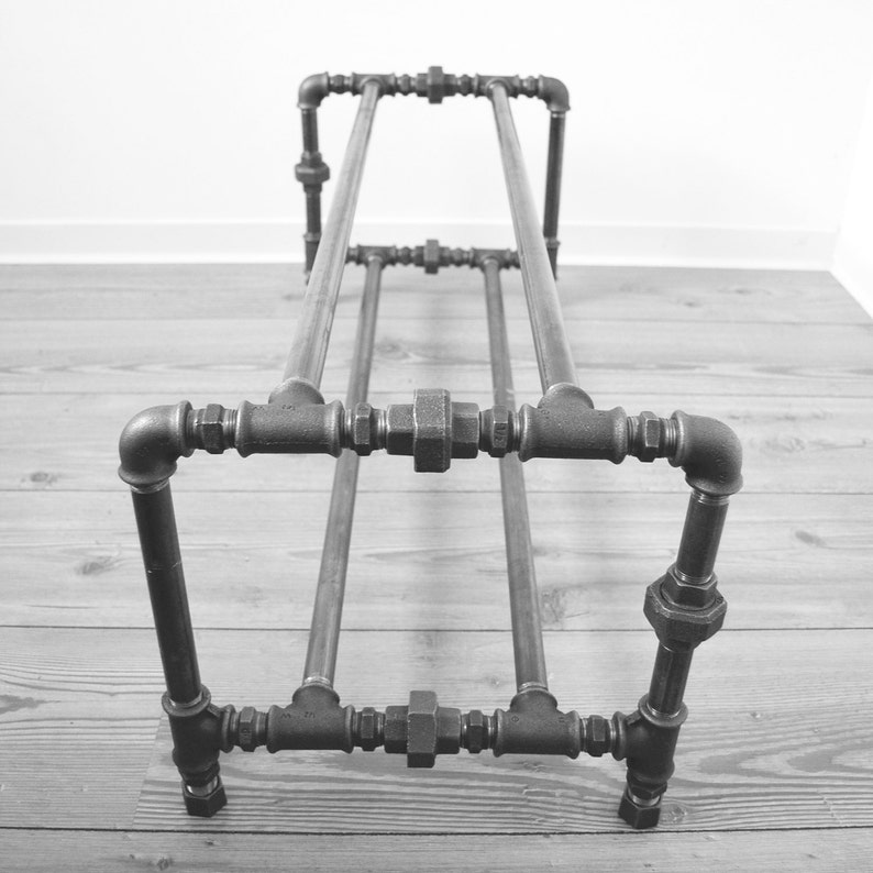 Shoe Rack - Steel Pipe - Black Galvanized - Shoe Schelve - Etsy