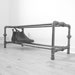 Shoe Rack - Steel Pipe - Black Galvanized - Shoe Schelve - Etsy