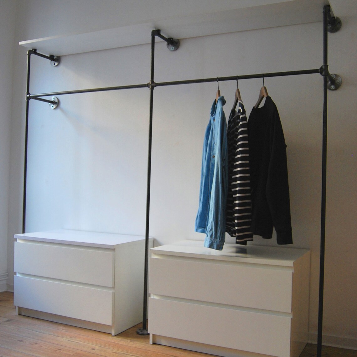 Open Wardrobe System - Wardrobe - Wall Wardrobe - Clothes Rail ...