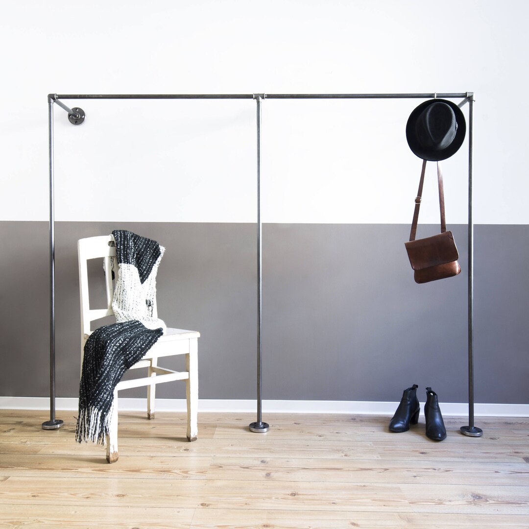 Open Wardrobe - Clothes Rack - Clothing Rack - Steel Pipe - Coat Stand ...