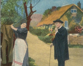 Saucy postcard | Etsy