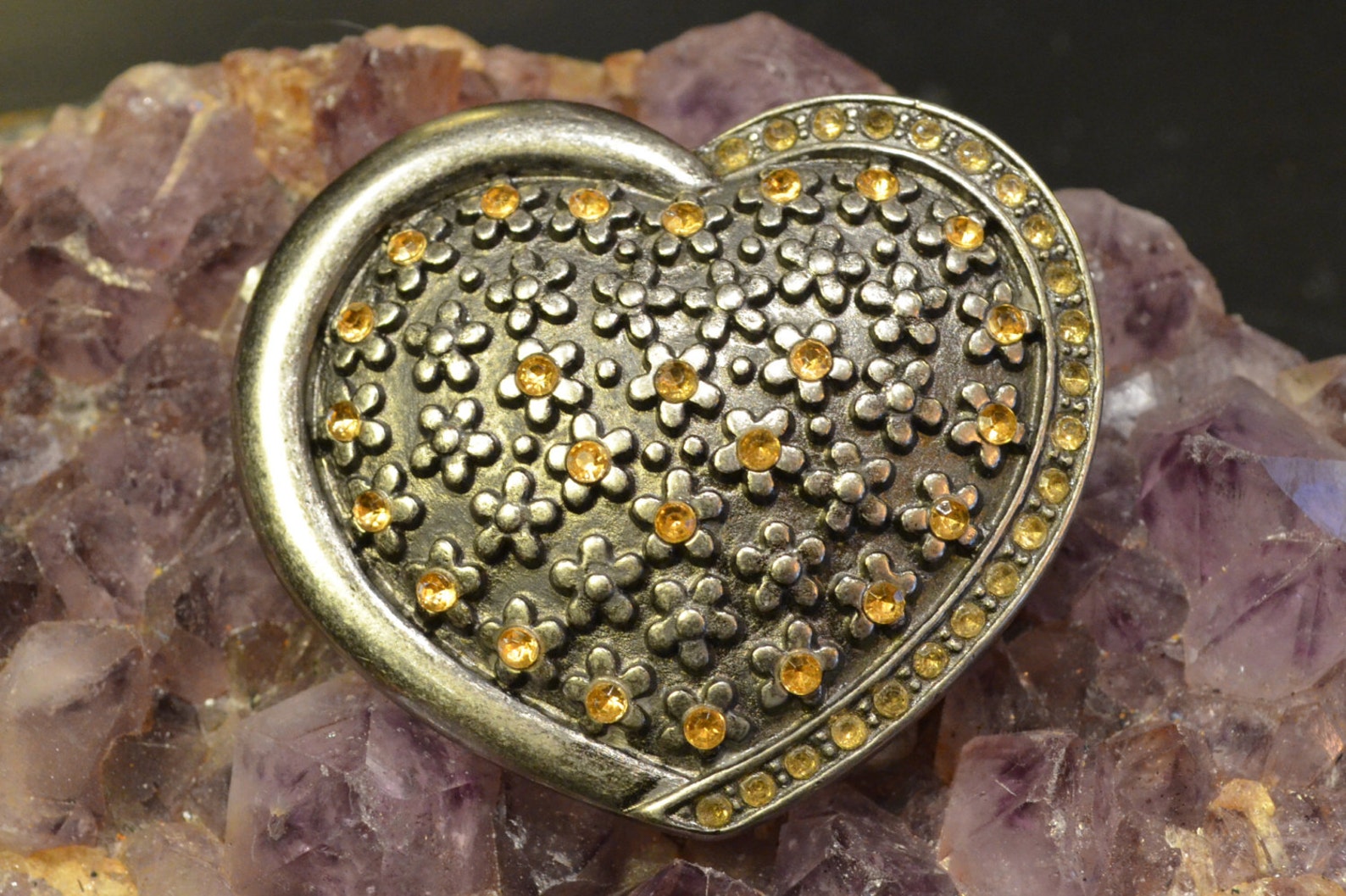 Beautiful Belt Buckle, Heart, Love, Contemporary, Stunning Buckle ...
