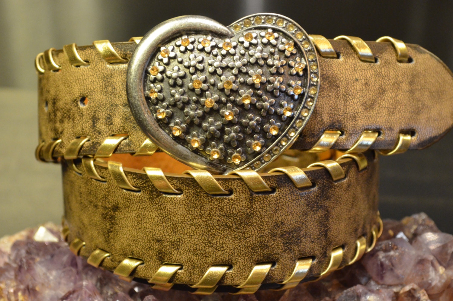 Beautiful Belt Buckle, Heart, Love, Contemporary, Stunning Buckle ...