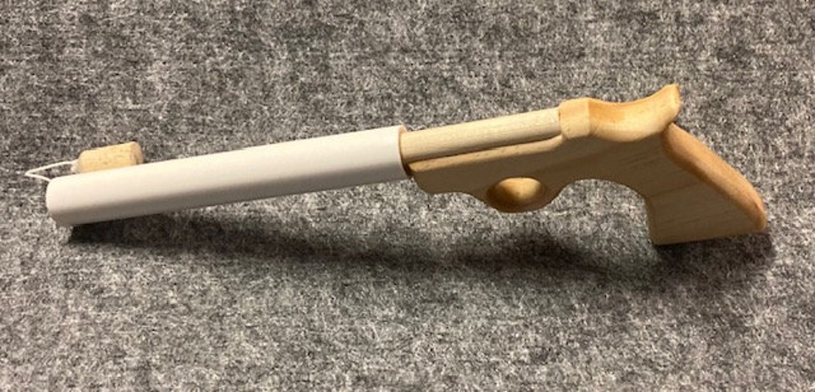 Pistol Pop, Popgun, Wooden Gun, Pretend Play, Handmade - Etsy