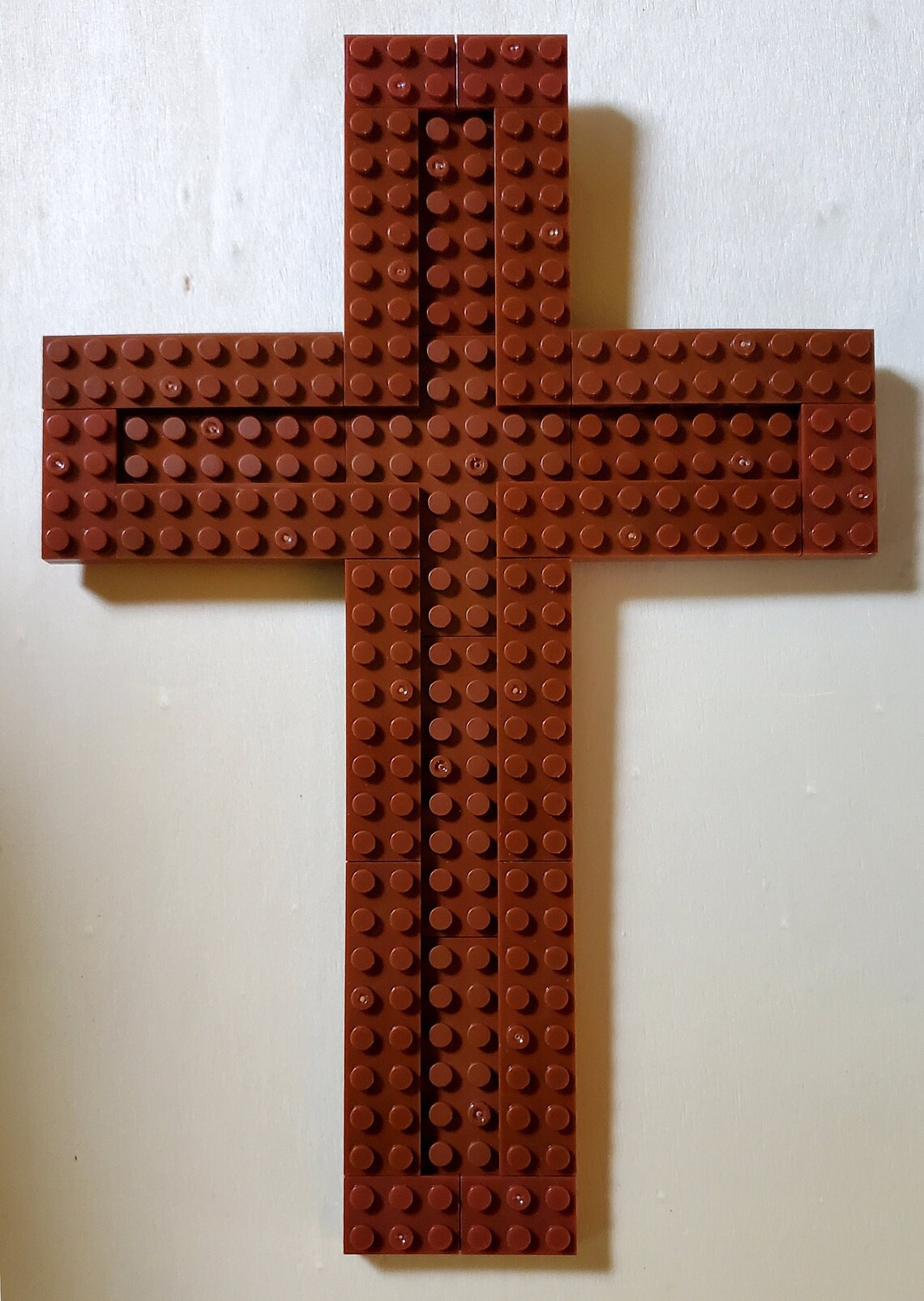 Building Brick Cross Medium Cruci-bricks lego-style | Etsy