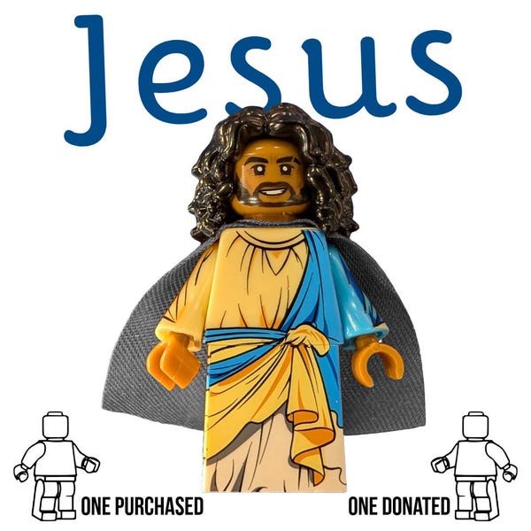 Jesus Legos - Etsy