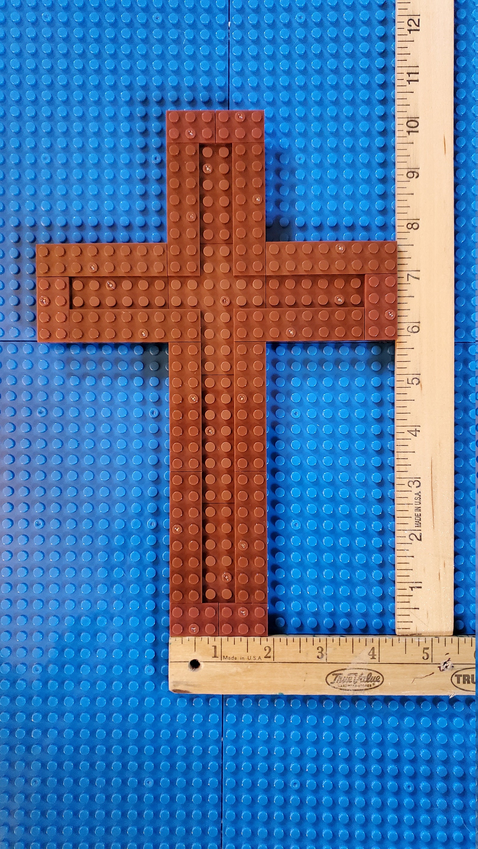 Building Brick Cross Medium Cruci-bricks lego-style | Etsy