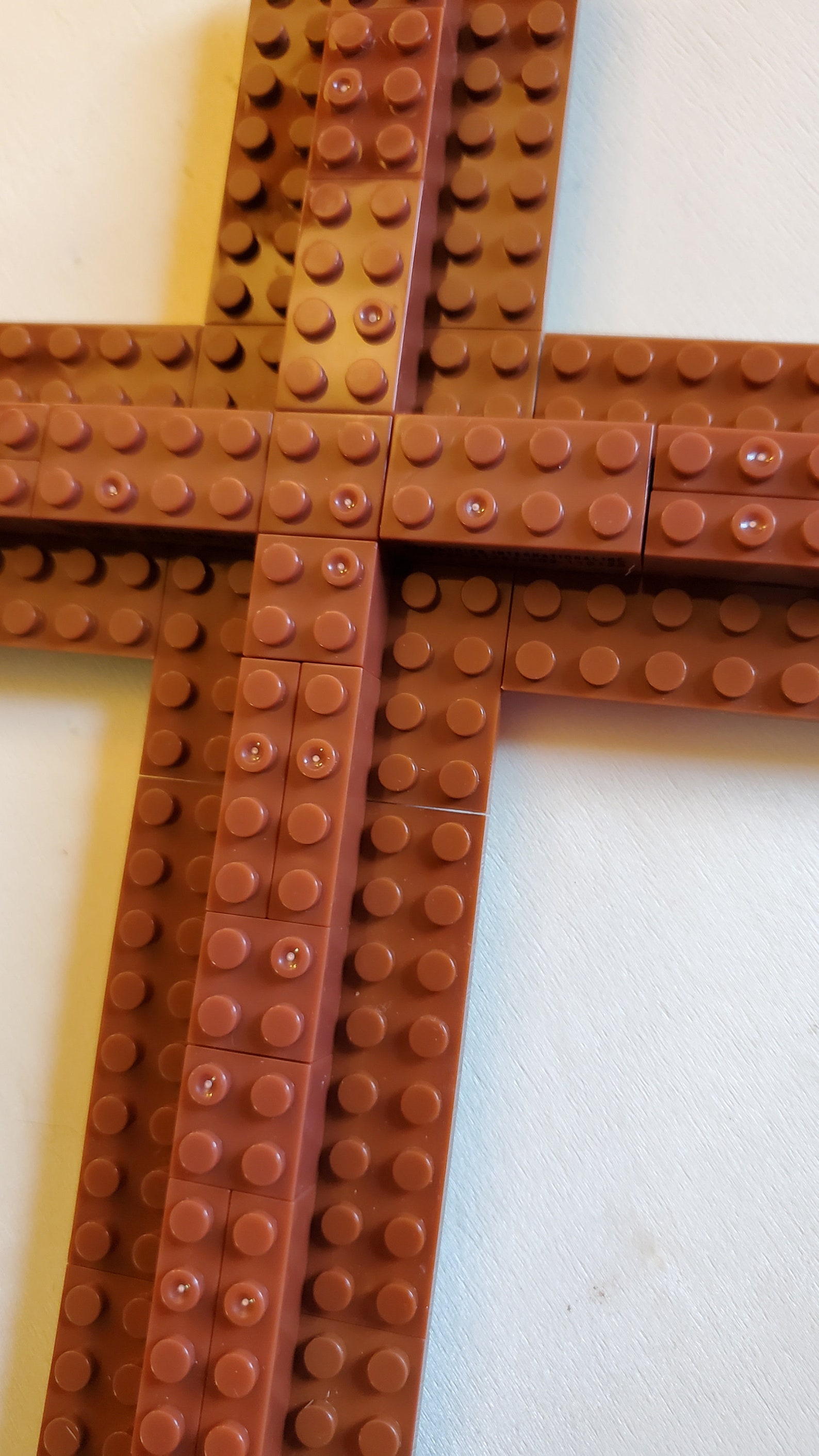 Building Brick Cross Medium Cruci-bricks lego-style | Etsy