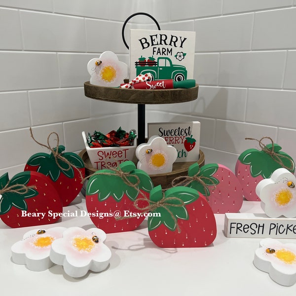 Strawberry Decor - Etsy