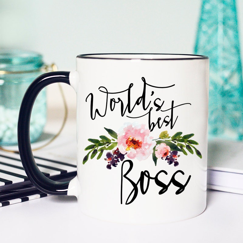 Worlds Best Boss Mug - Etsy