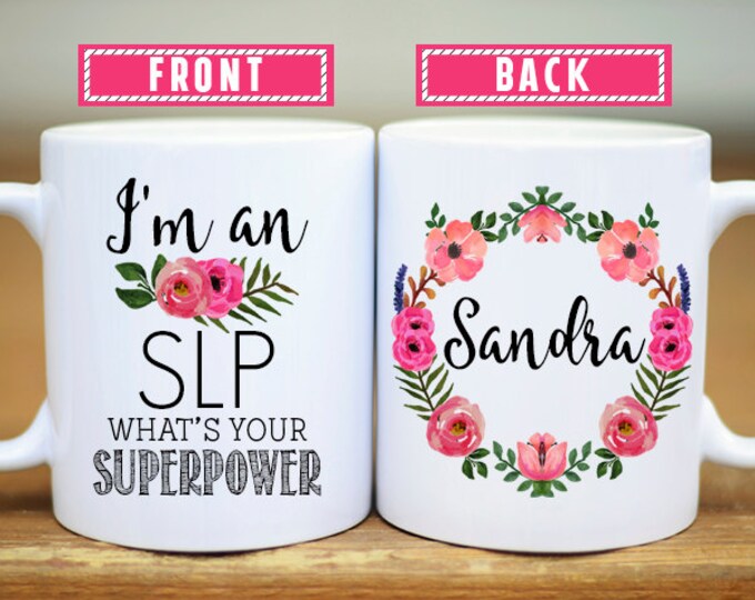 Funny SLP SLP Gifts Slp Mug Speech Language Pathologist - Etsy