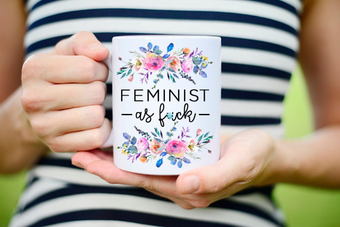Feminist Af Mug Feminist Coffee Mug Inauguration Mug Funny Etsy