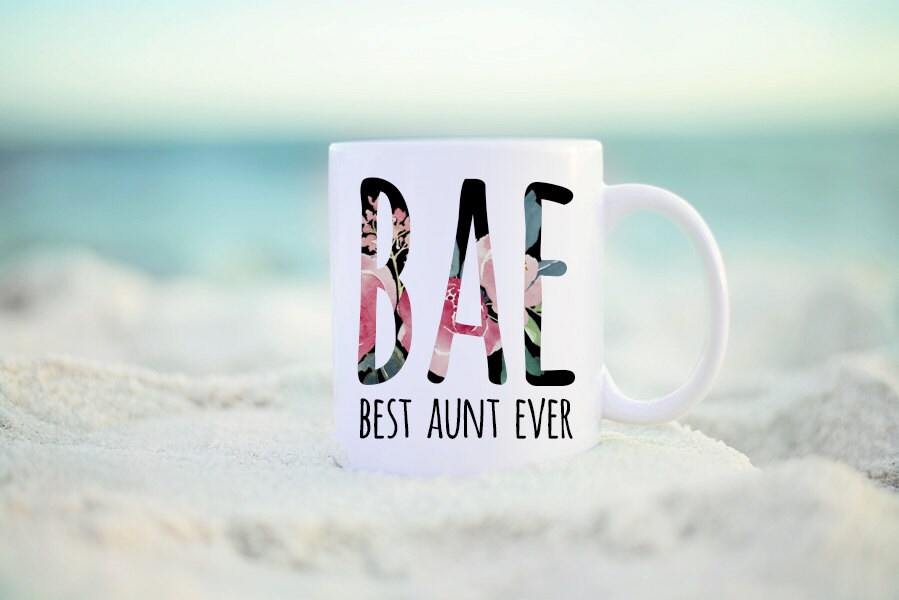 Bae Best Aunt Ever Mug Bae Mug Best Aunt Ever Mug Aunt Mug | Etsy
