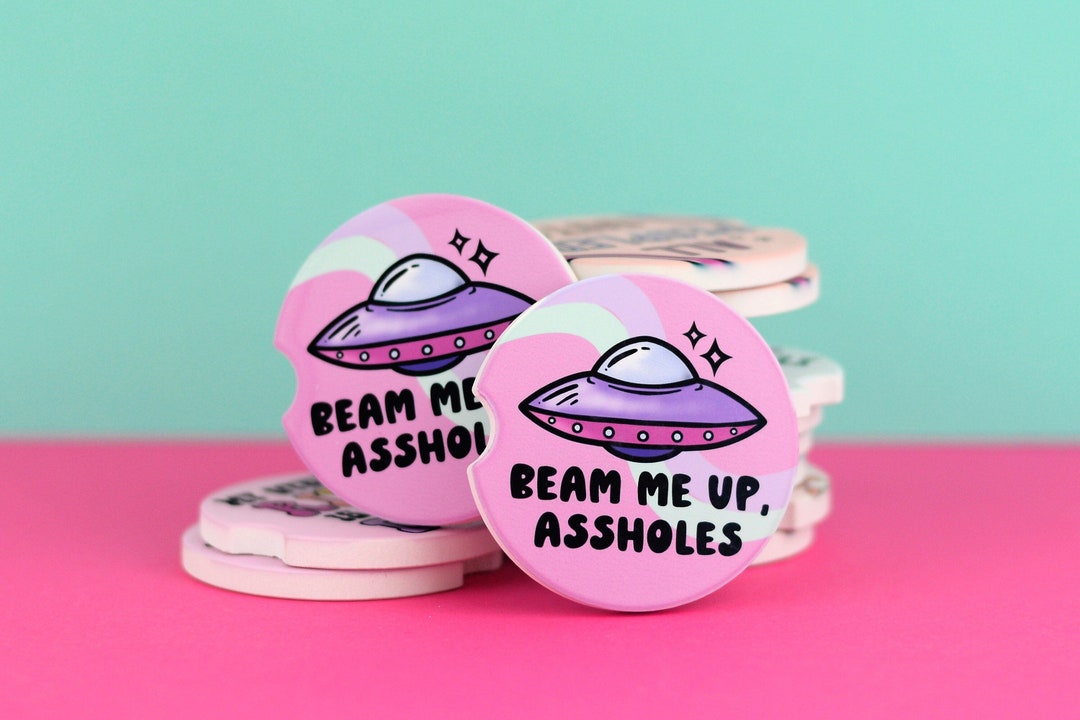 Funny Car Coasters, Space Car Coasters, Beam Me up Car Coaster, Car ...