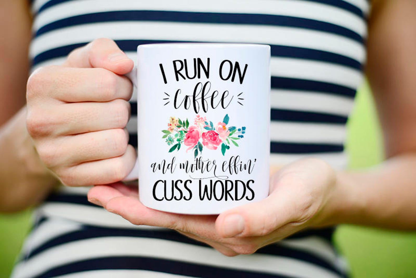 Coffee and Curse Words Mug Funny Coffee Curse Words Mug - Etsy