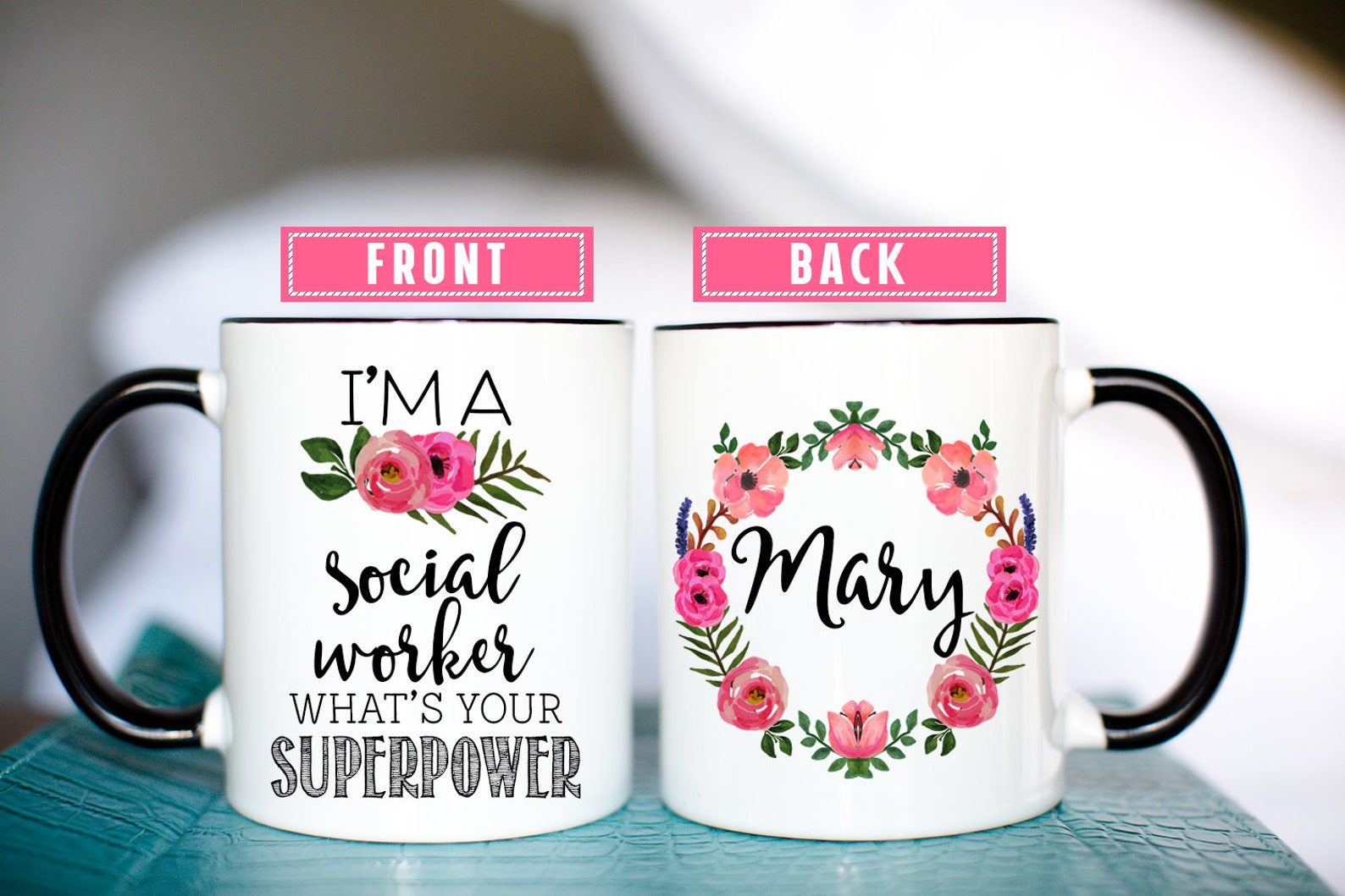 Social Worker Mug, Social Worker Grad Mug, Relax Im a Social Worker ...