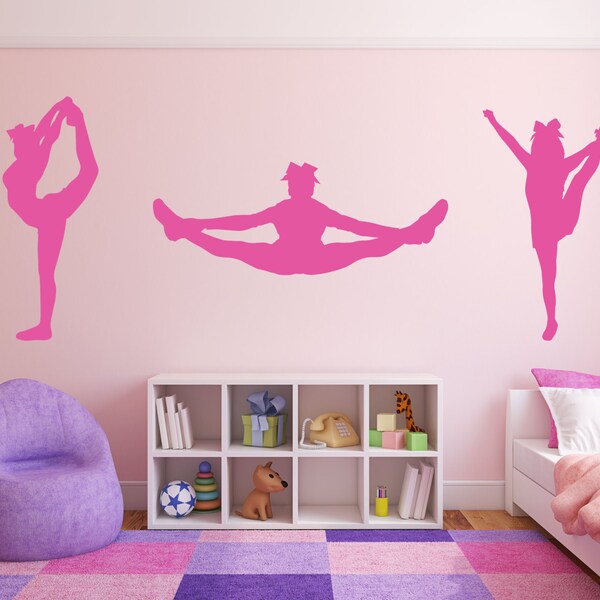Cheerleader Decal - Etsy
