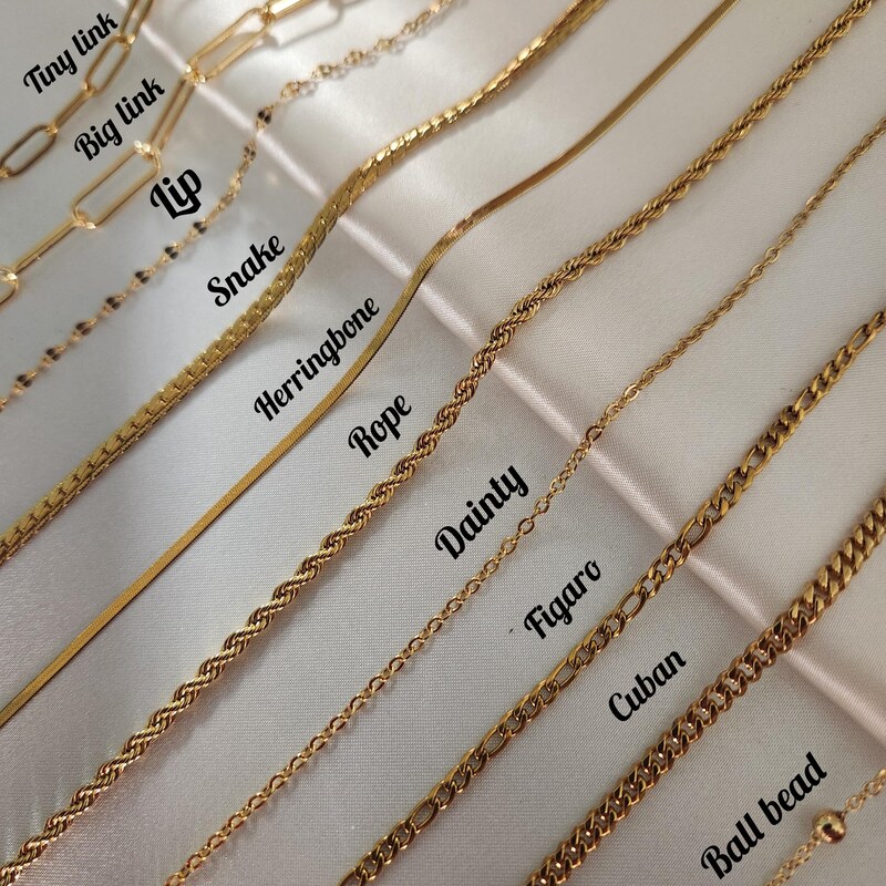 Non Tarnish Gold Chain - Etsy