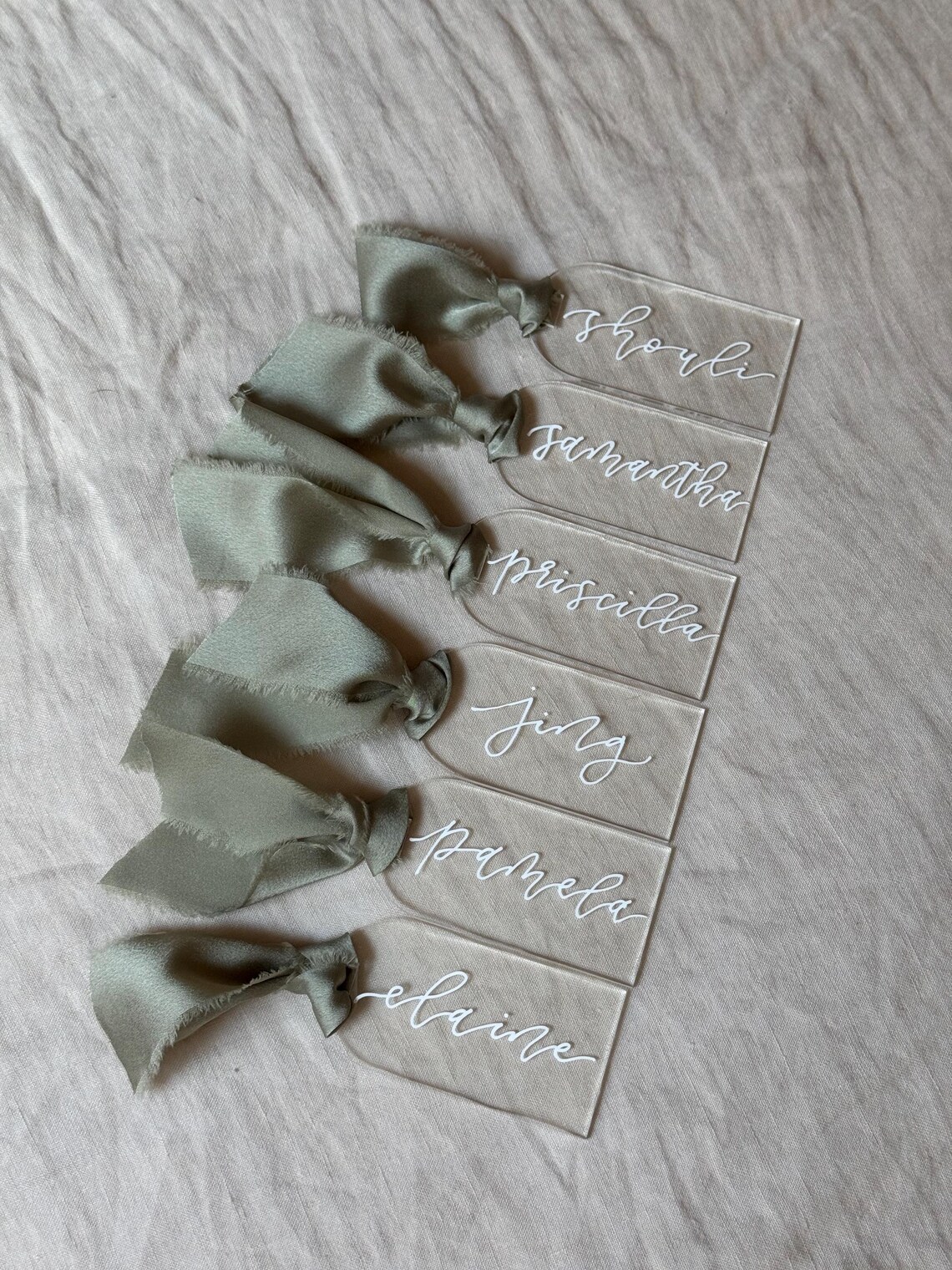 Custom Acrylic Name Tags - Handpainted and Handwritten - Etsy