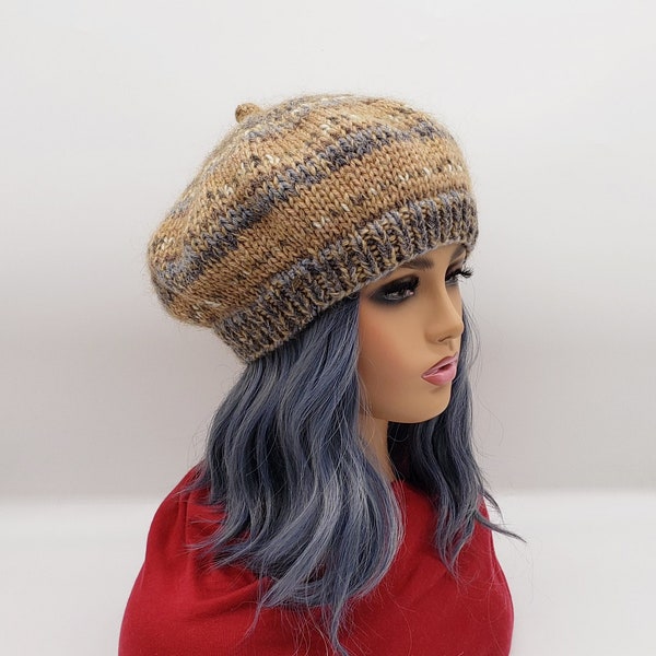Alpaca Beret - Etsy