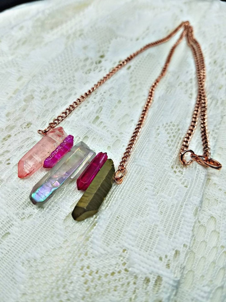 Frozen Princess and Copper Chain Necklace - Etsy