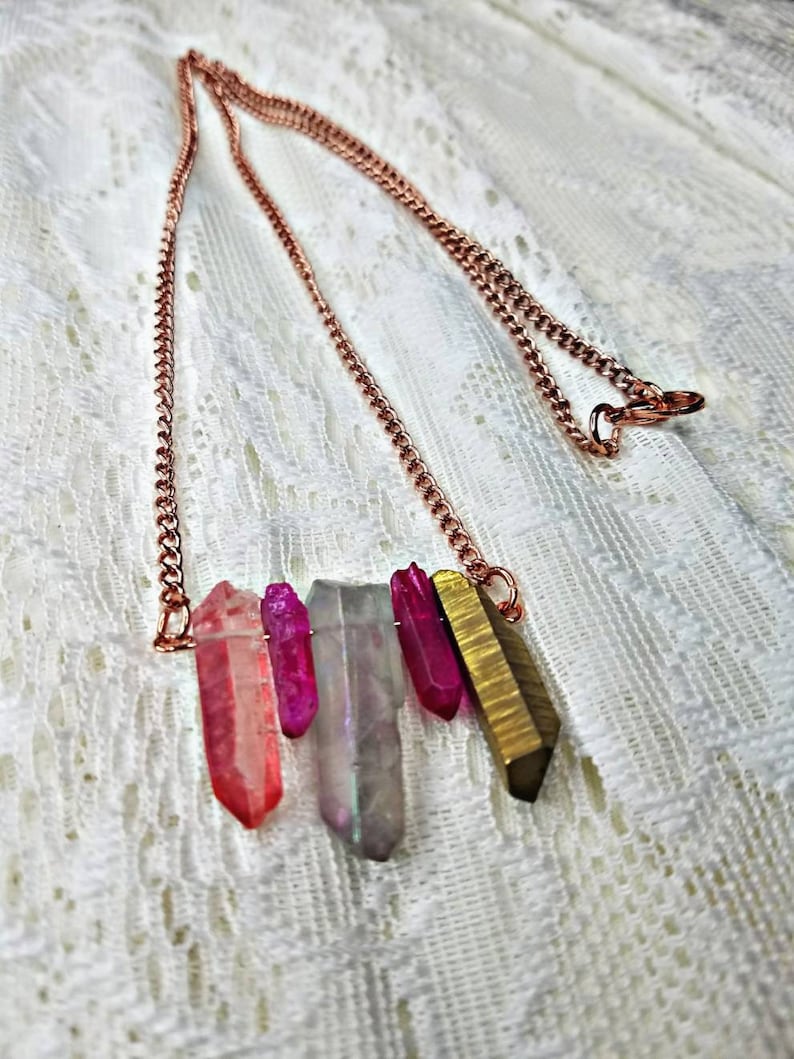 Frozen Princess and Copper Chain Necklace - Etsy