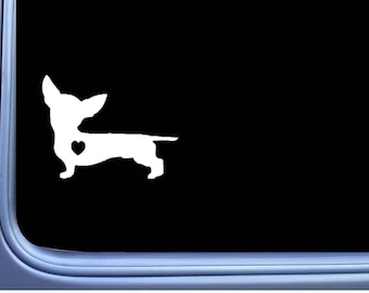 Chiweenie Decal - Etsy