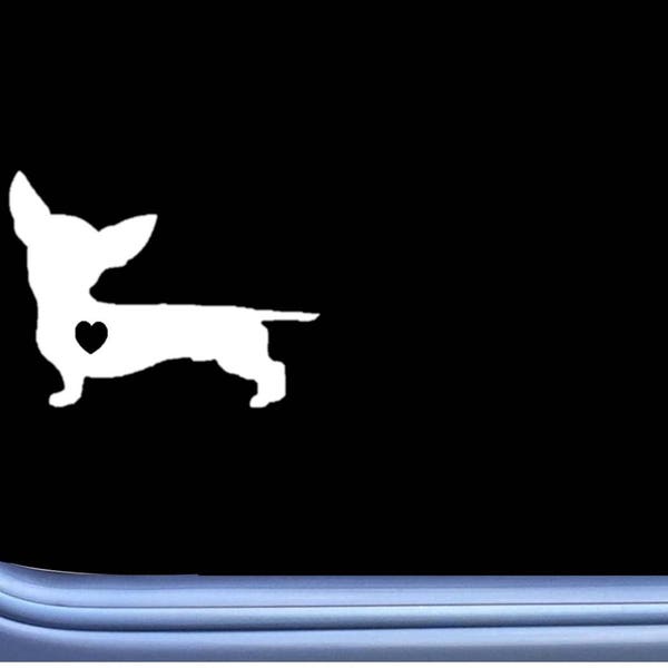 Chiweenie Decal - Etsy