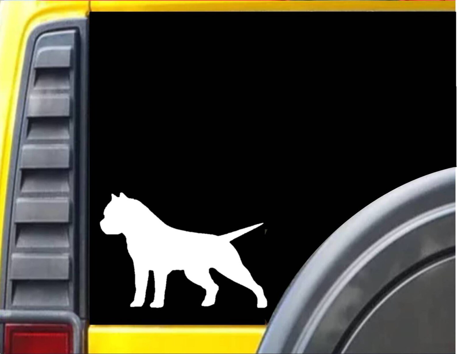 Pitbull J668 Window Decal American Bully Sticker - Etsy