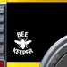 Beekeeper Honey Bee Window Decal Sticker *I826* - Etsy