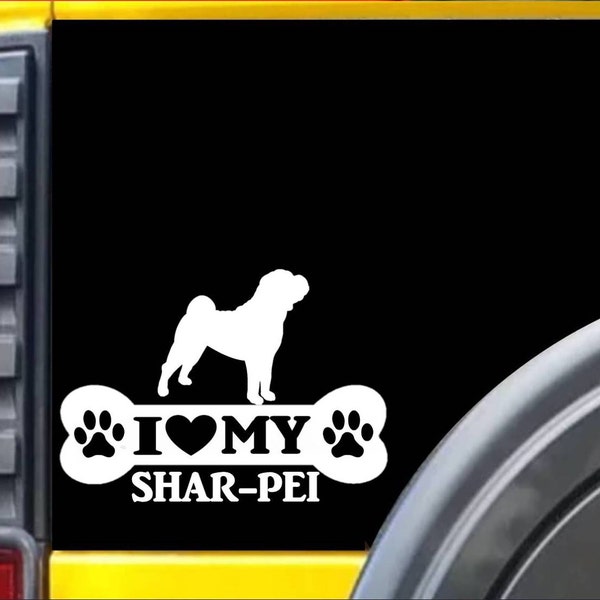 Sharpei Decal - Etsy