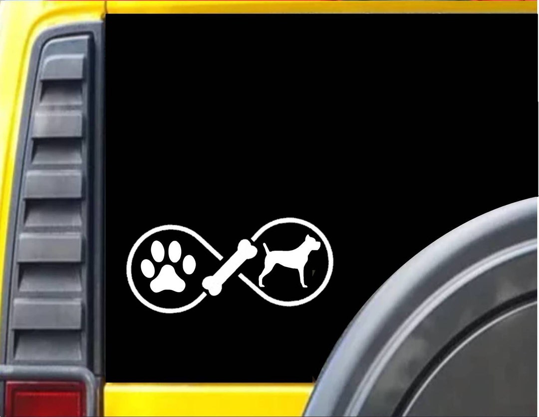Cane Corso Infinity Window Decal Sticker *J431* - Etsy