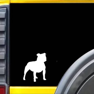 Staffordshire Bull Terrier *J656* Window Decal Staffy Bull Sticker - Etsy