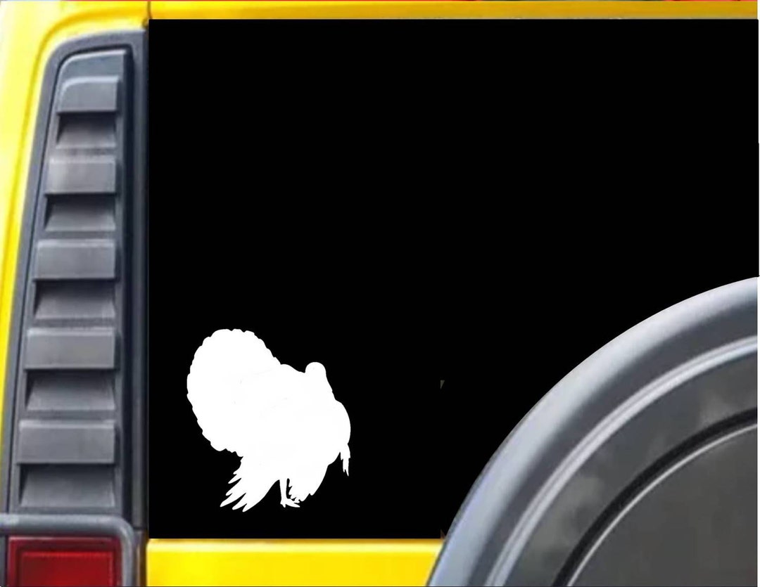 Turkey Strutting Window Decal Sticker *C80* - Etsy