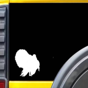 Turkey Strutting Window Decal Sticker *C80* - Etsy