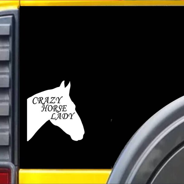 Crazy Horse Stickers - Etsy
