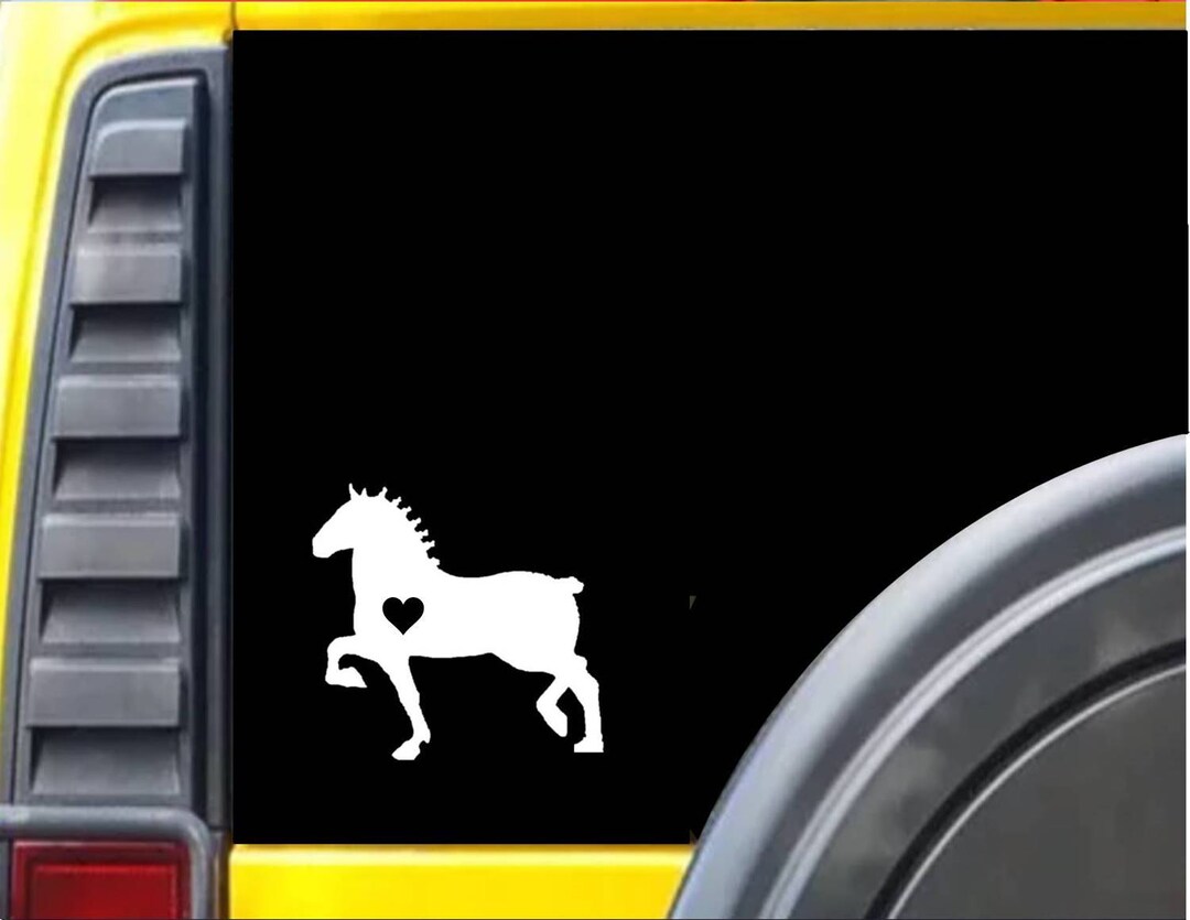 Draft Horse Window Decal Sticker *J475* - Etsy