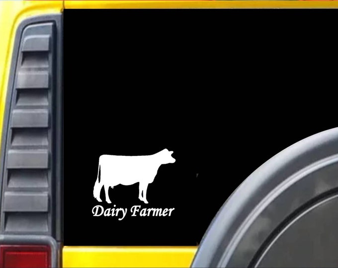 Dairy Cow Cattle Window Decal Sticker J482 - Etsy