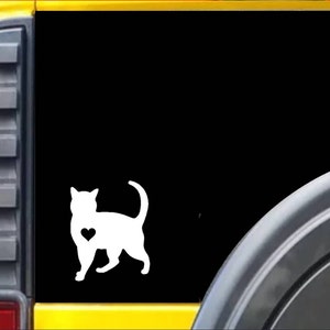 Cat Window Decal Sticker *J501* - Etsy
