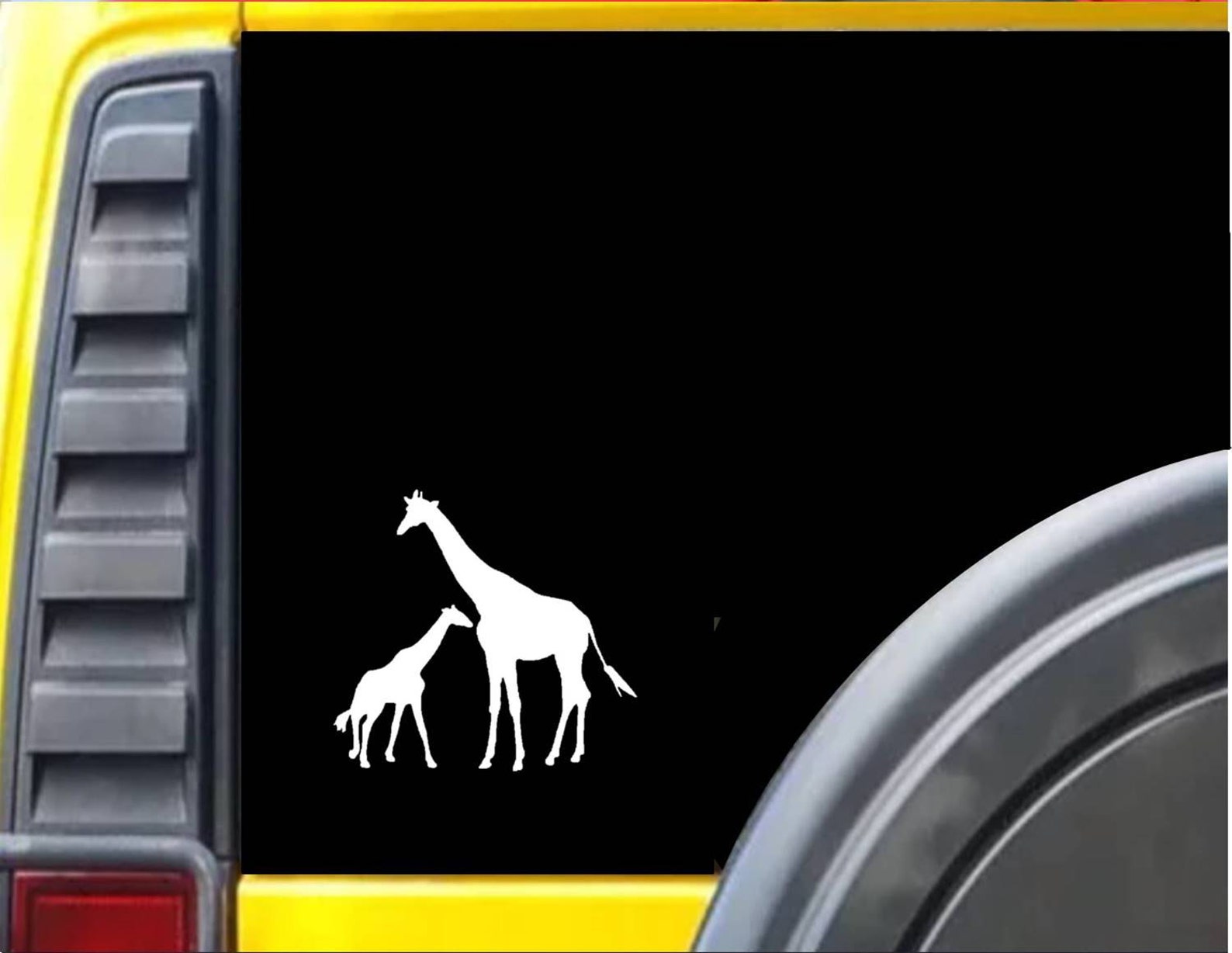 Giraffe Family Window Decal Sticker I922 - Etsy