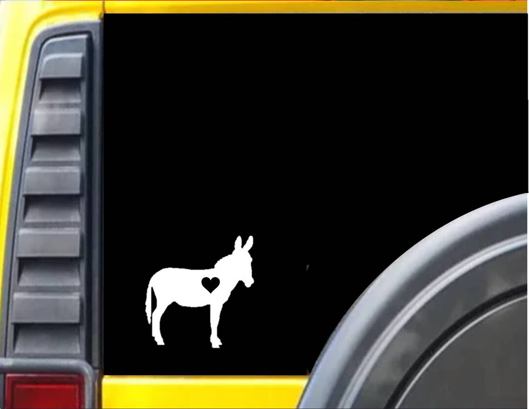 Donkey Window Decal Sticker *J481* - Etsy