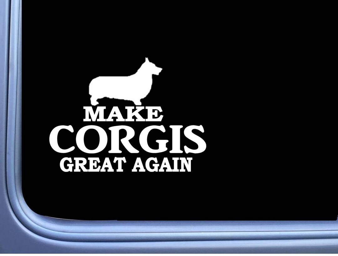 Corgi L735 Dog Sticker Window Decal - Etsy UK